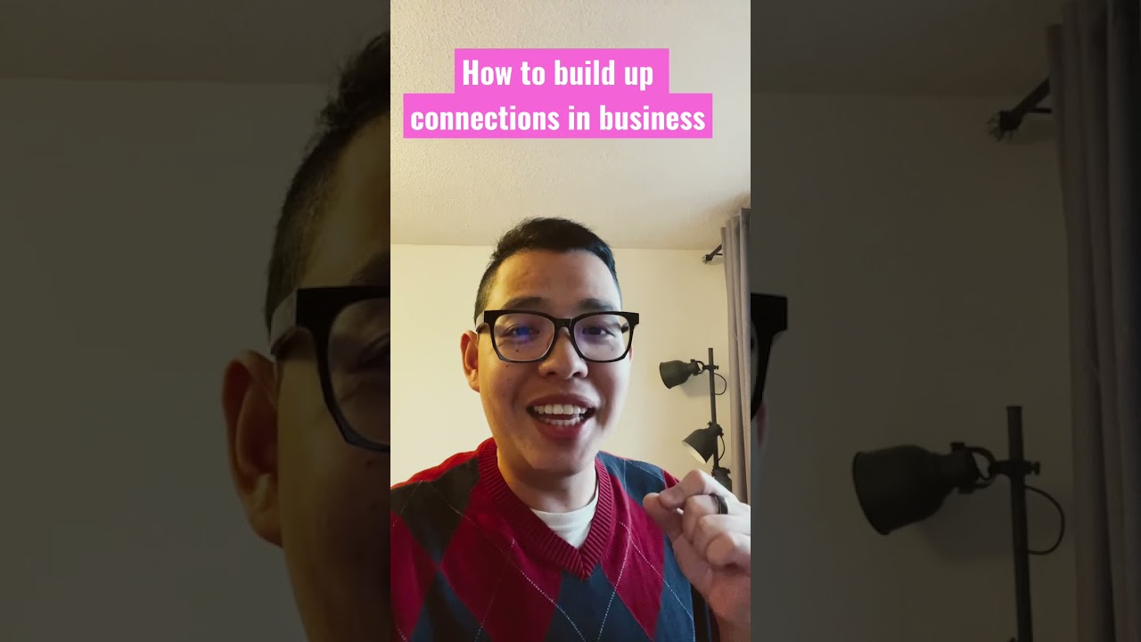 How to build business connections and network. - YouTube