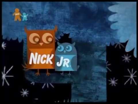 Nick Jr UK closedown and night loop - March 31, 2009