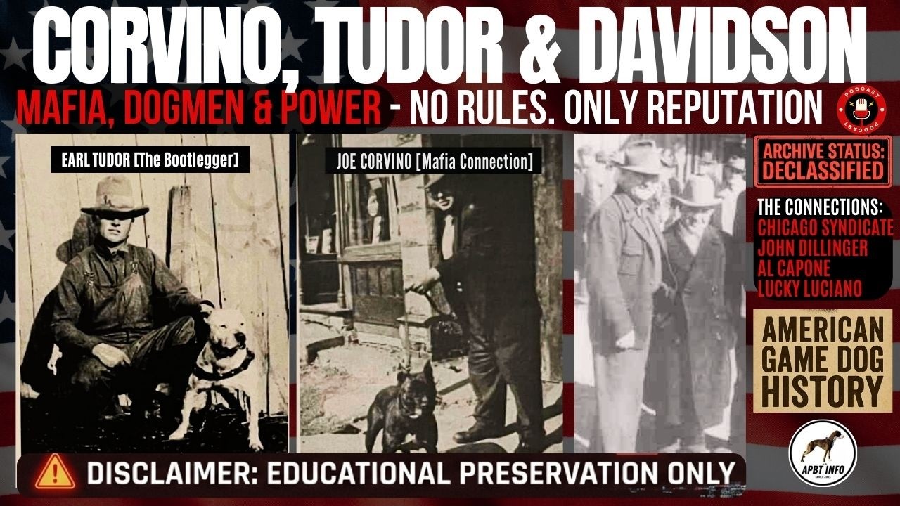A story of MAFIA, DOGMEN & POWER | JOE CORVINO, EARL TUDOR AND DAVIDSON ...
