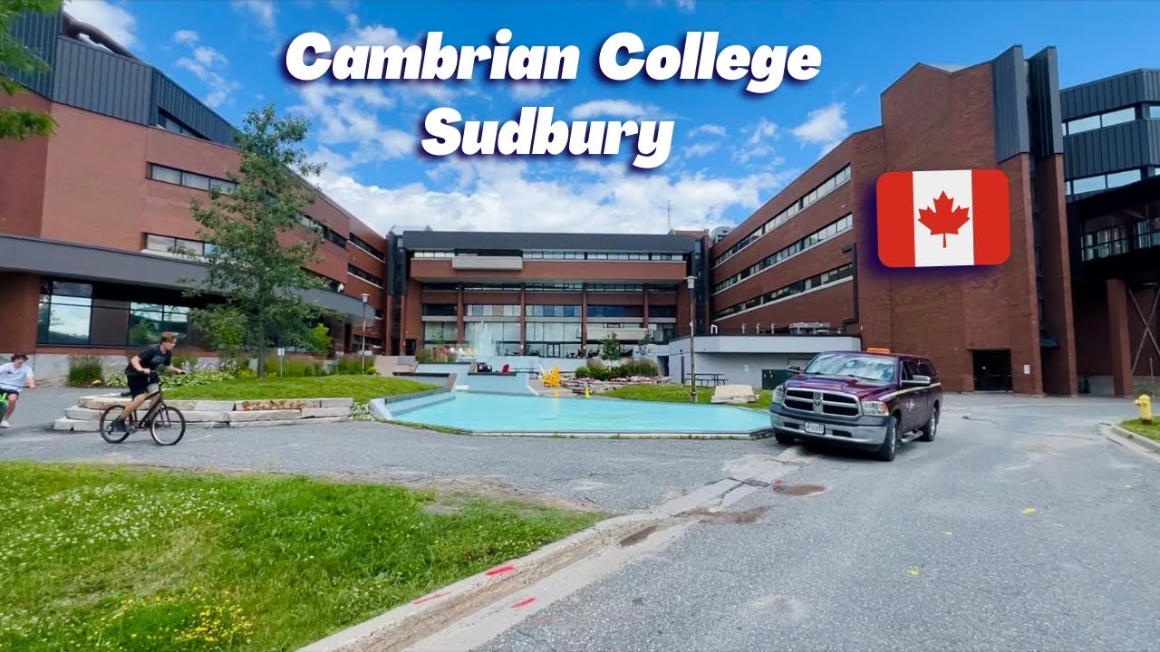 A Tour Around Cambrian College: Exploring the Surrounding Roads - YouTube