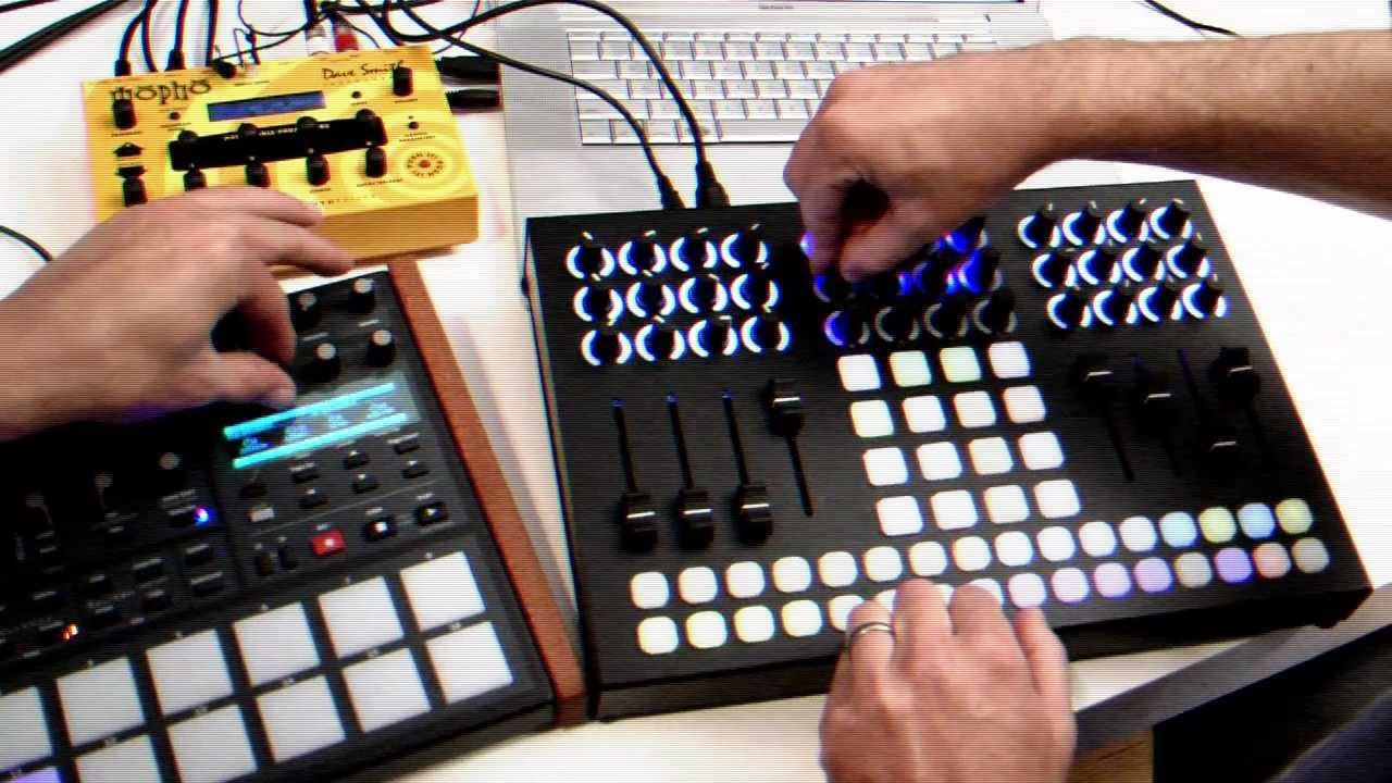 Livid CNTRL:R and Dave Smith Instruments Tempest - The Meeting - YouTube