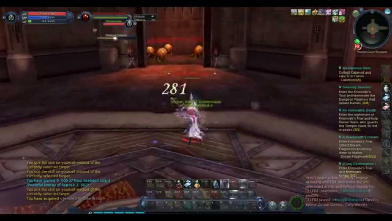 AION- Shadow Summons Campaign quest, Dungeon part tutorial - YouTube