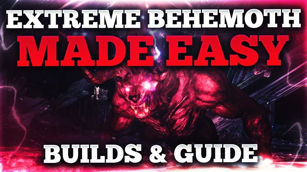 EXTREME BEHEMOTH GUIDE & BUILDS | Monster Hunter World - YouTube