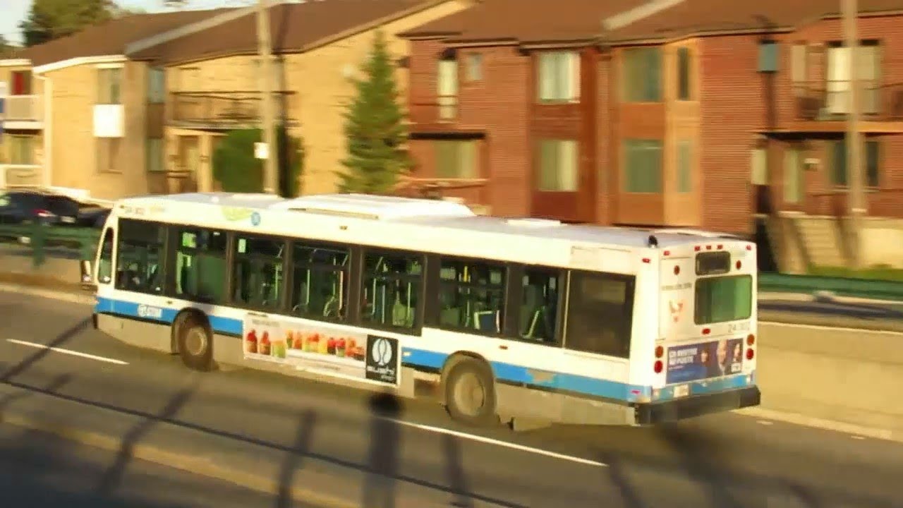 OLDER MONTREAL STM BUSES I LIKE IN ACTION OCT. 11 - 14, 2019 - YouTube