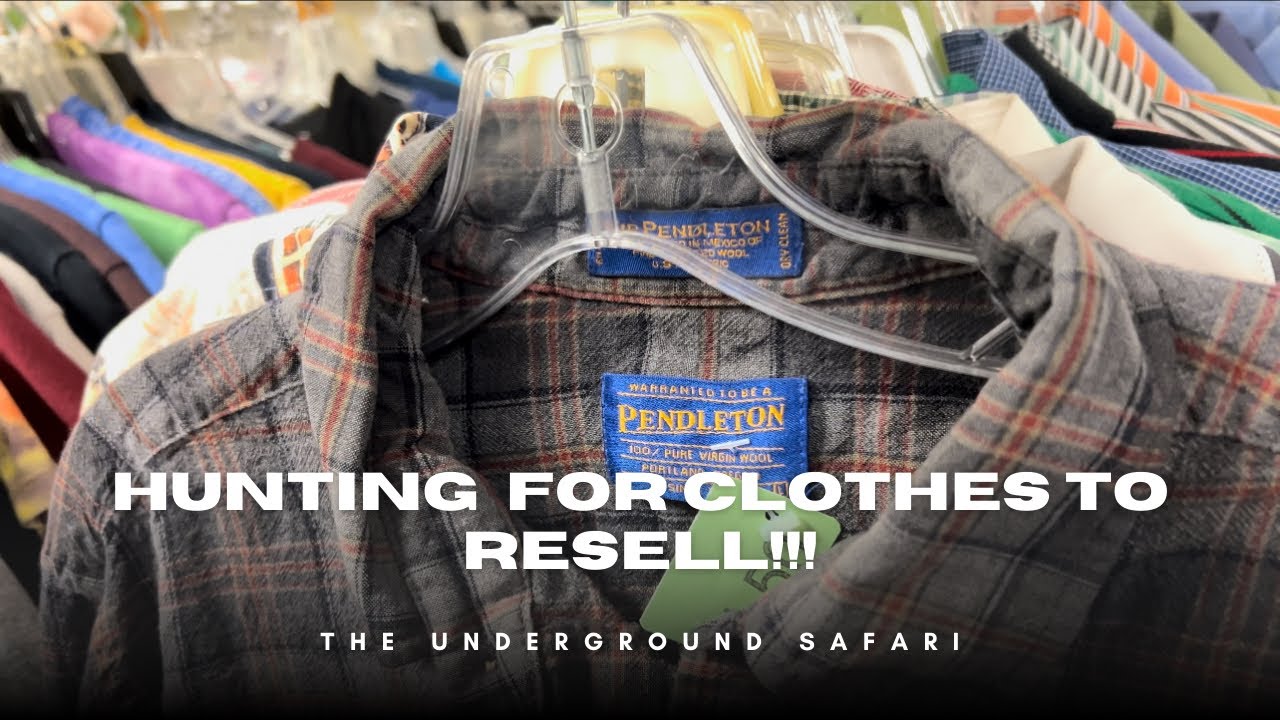Chasing Deals in The Wild for Clothes to Resell! #ebayseller #thrifting ...