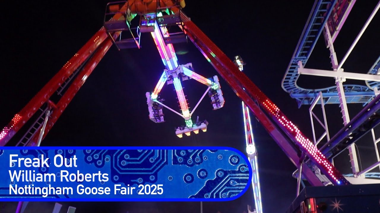 Freak Out - William Roberts @ Nottingham Goose Fair 2025 - YouTube
