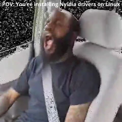 POV: You're installing Nvidia drivers on Linux #linux #nvidia # ...