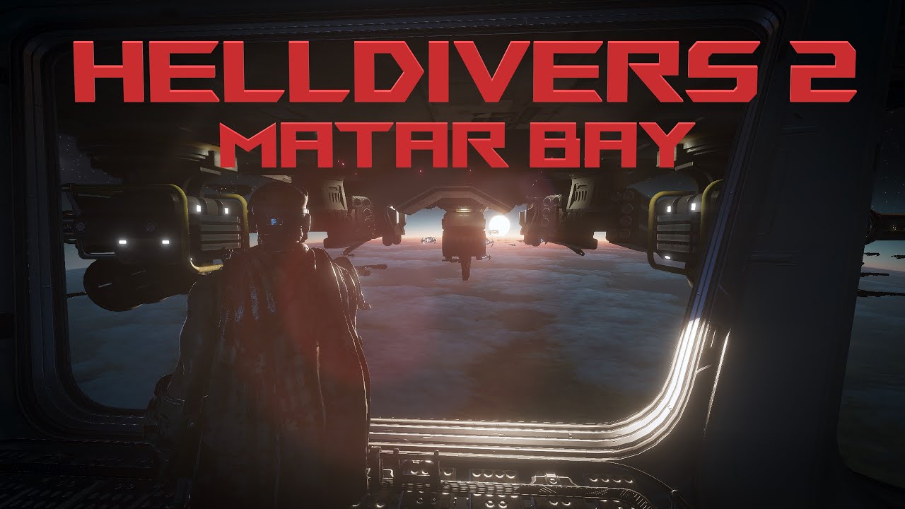 HELLDIVERS 2 - DEFENSE OF MATAR BAY - YouTube