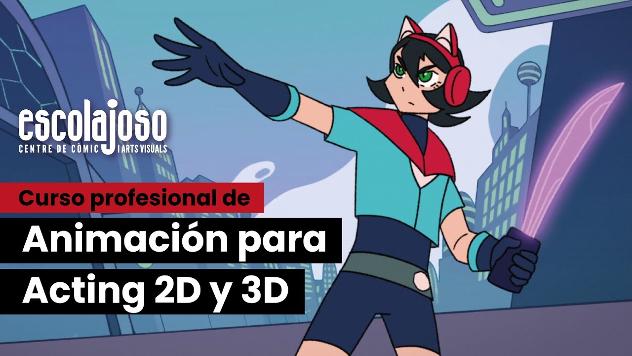 Curso profesional de Animación para Acting 2D y 3D de Escola Joso - YouTube