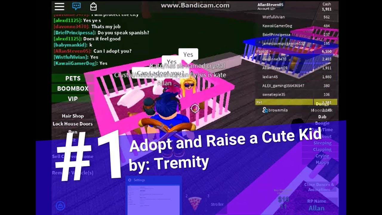 Adopting a Kid and Pet - Adopt and Raise a Cute Kid by Tremity #1 - YouTube