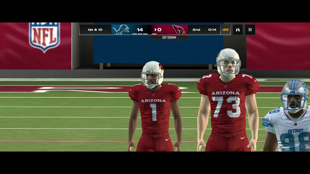 Madden NFL 25 - Detroit Lions VS Arizona Cardinals Motorola Razr 40 ...