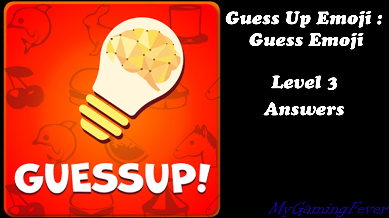 Guess Up Emoji : Guess Emoji - Level 3 Answers - YouTube