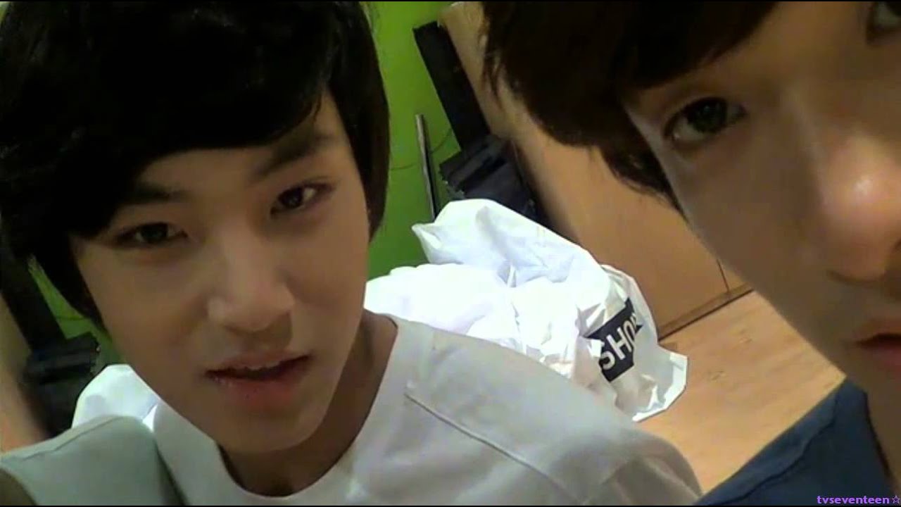130706 SEVENTEEN TV Seungchul & Mingyu mirror pushups + Seokmin Mingyu ...