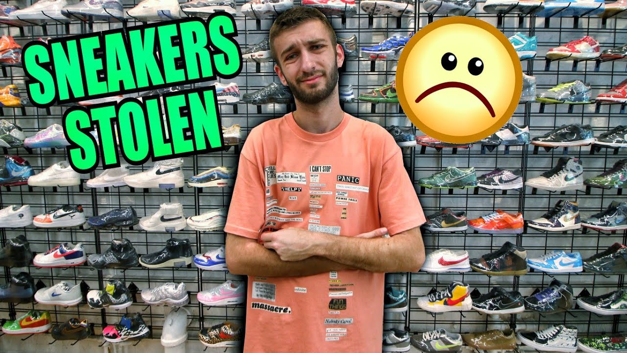 SNEAKERS STOLEN IN NEW YORK CITY! I GOT ROBBED in my HOTEL ROOM! - YouTube