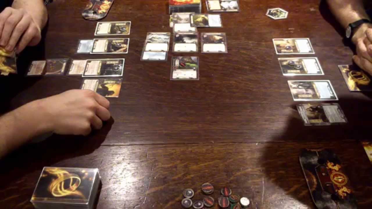The Lord of the Rings: The Card Game, The Redhorn Gate - YouTube