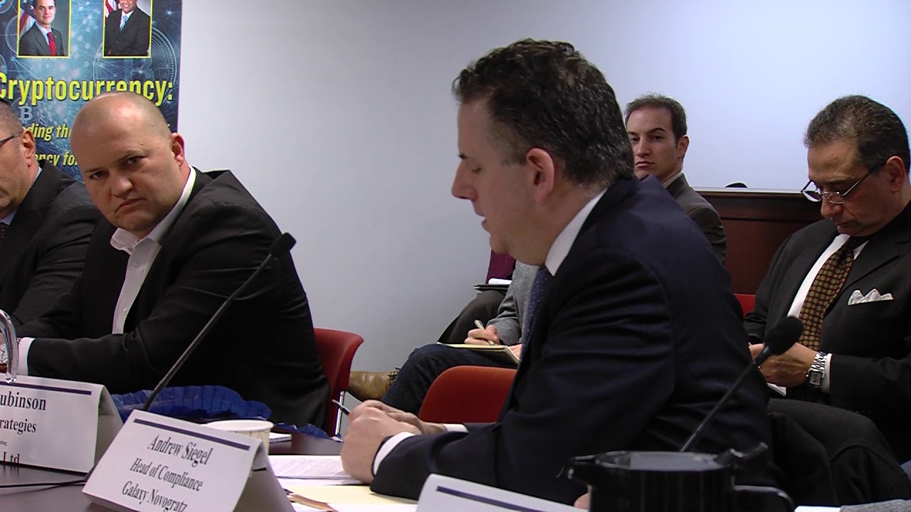 NYS Senate Round Table on Cryptocurrency - 2/23/18 - YouTube