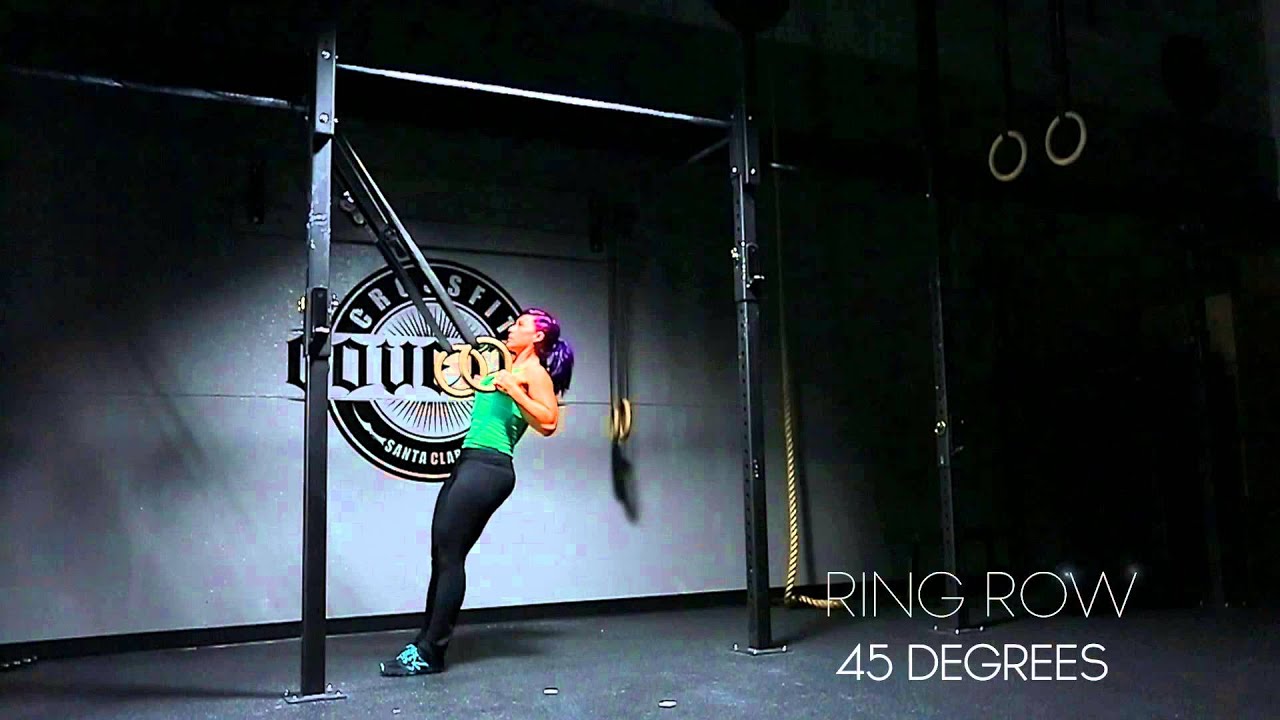 RING ROW 45 DEGREE DEMO - YouTube