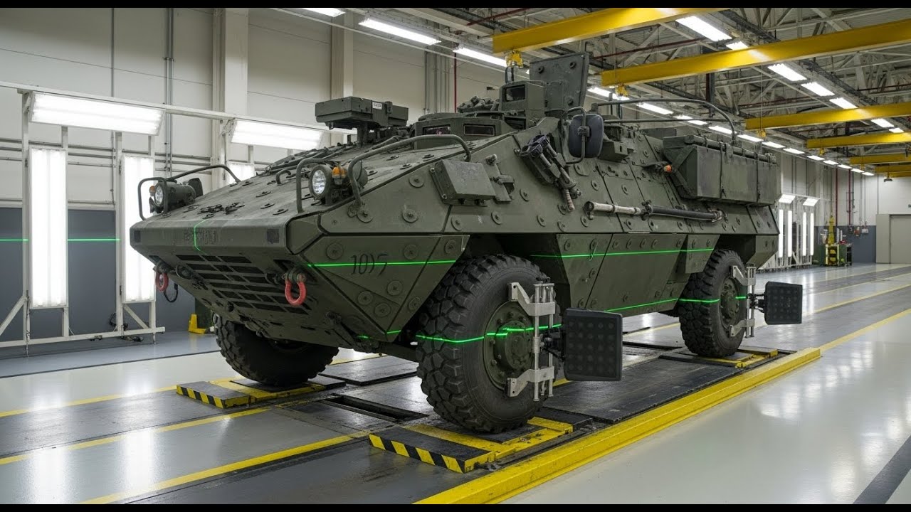 Inside the Stryker Factory: How the M1126 ICV Is Built for Modern War ...