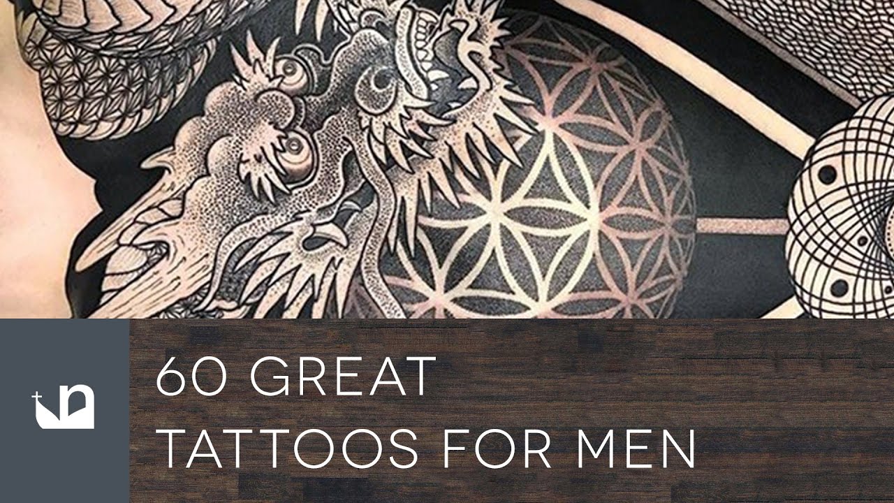 60 Great Tattoos For Men - YouTube