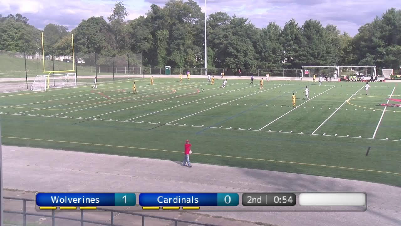 CCBC Catonsville Men's Soccer: Cardinals vs. Wolverines - YouTube