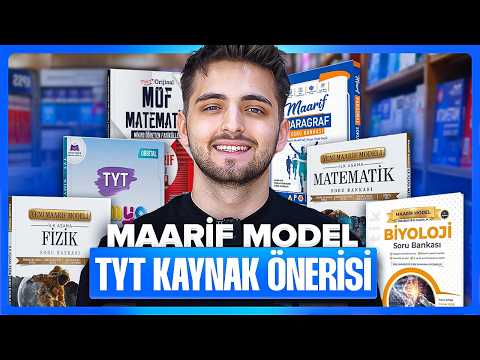 2028 MAARİF MODEL TYT KAYNAK ÖNERİLERİ🔥 (Tüm Dersler, En İyiler)