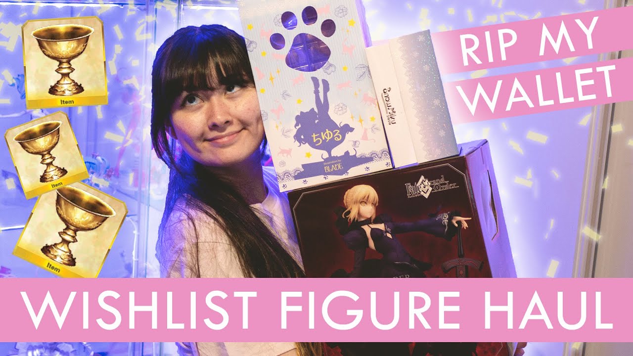 Wishlist Anime Figure Haul! (damn, I wanted these) - YouTube