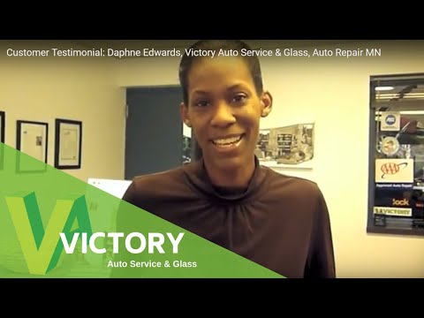 Customer Testimonial: Daphne Edwards, Victory Auto Service & Glass ...