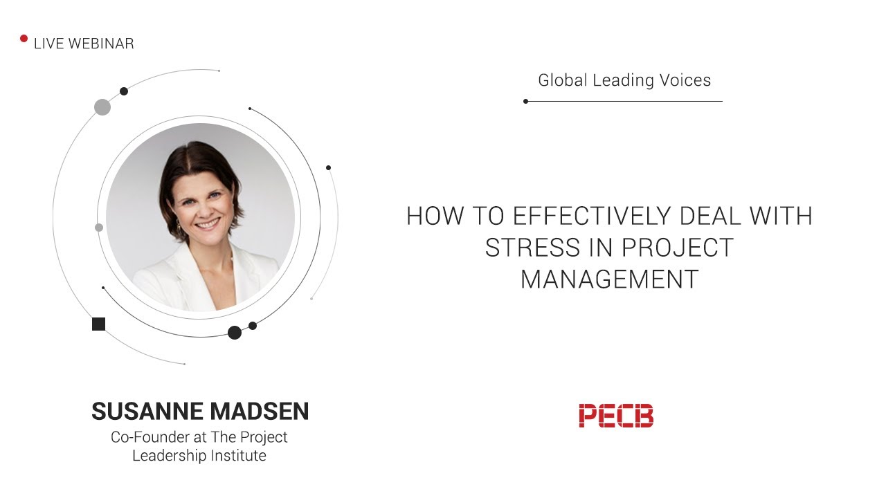 How to effectively deal with stress in Project Management - YouTube