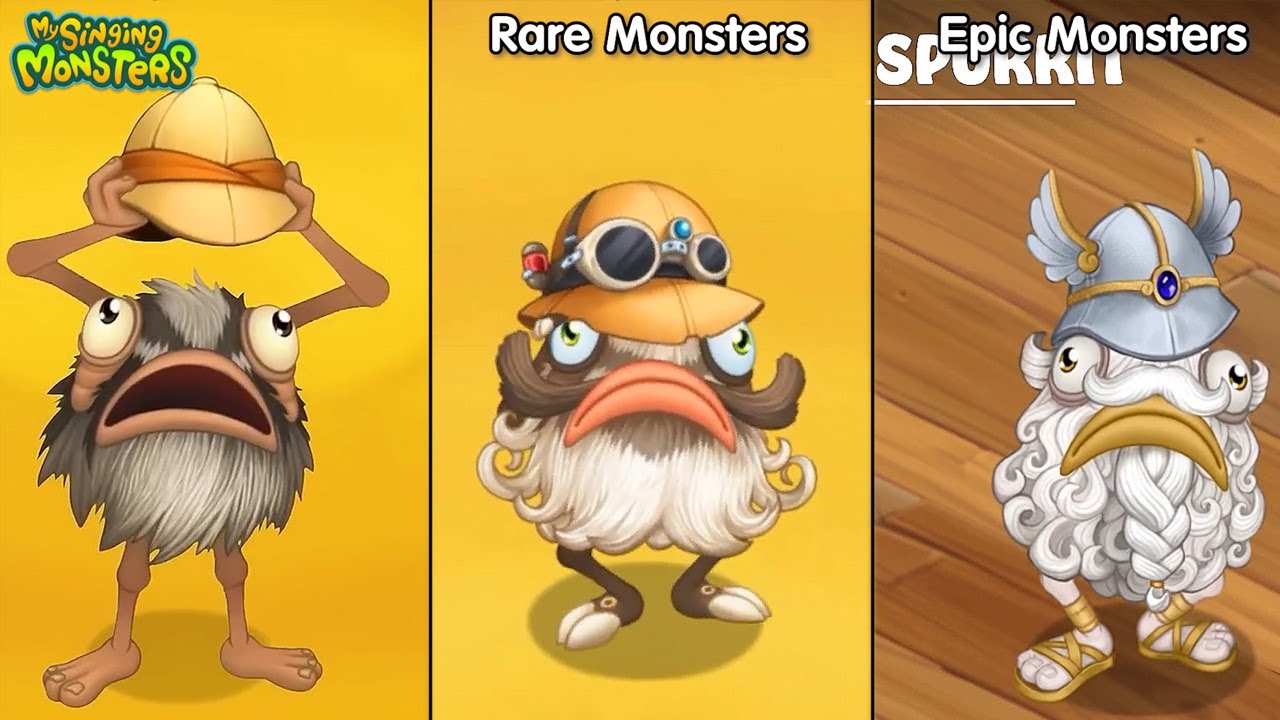 ALL Epic Monsters Vs Rare Monsters Vs My Singing Monsters Redesign ...