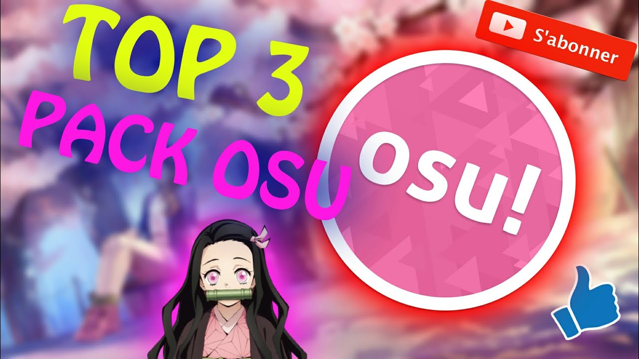 TOP 3 PACK OSU!!! #Osu #skin #pack - YouTube