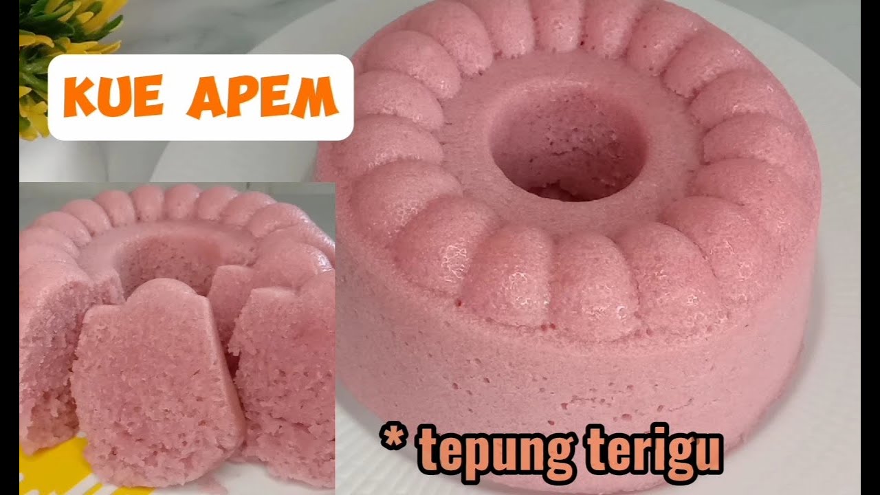 resep dan cara membuat kue apem kukus tepung terigu | kue tradisional ...