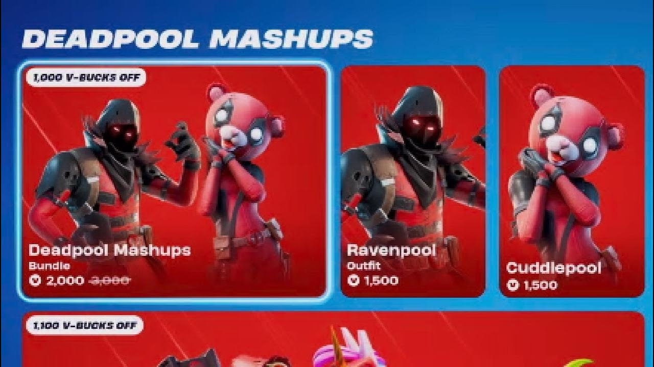 Fortnite Item Shop October 11, 2024 - Deadpool Mashups Bundle is Back ...