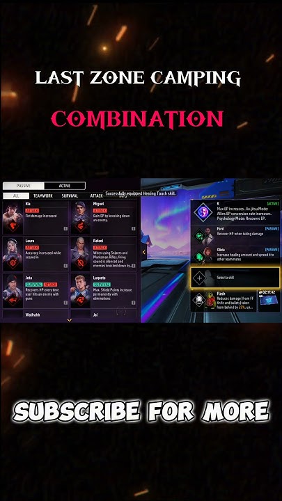 Character Skill For Survivors @FreeFireIndiaOfficial - YouTube Character Skill For Survivors @FreeFireIndiaOfficial - YouTube