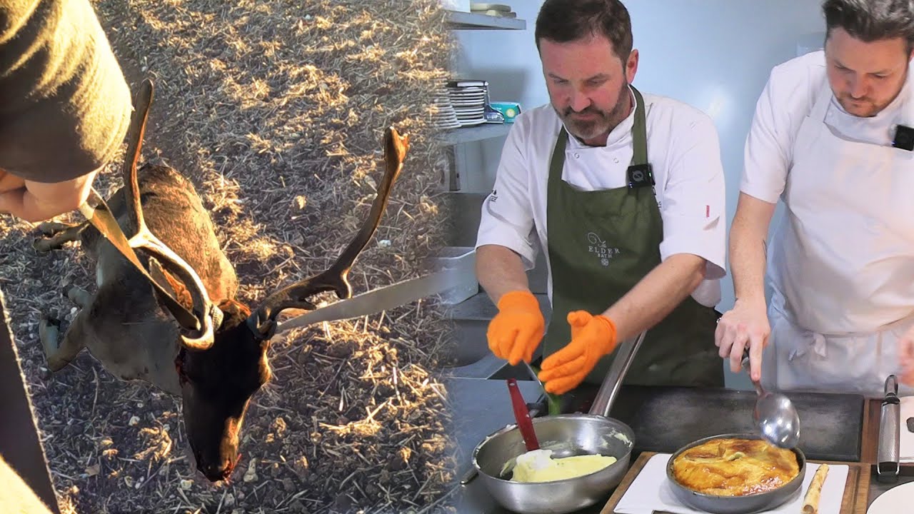 Harvest Deer in English Countryside: Fallow Shank Pie | E03 | Chef Mike ...