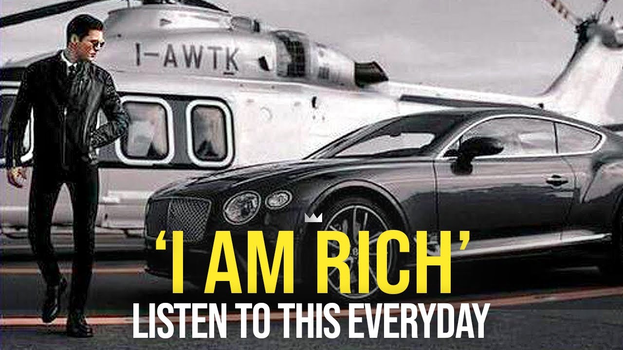 'I AM RICH' Affirmations for Millionaire Mindset, Money & Wealth - YouTube