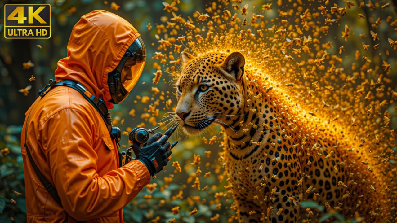 A Jaguar That Was Stung By Millions Of Bees Has Been Rescued By A Brave ...