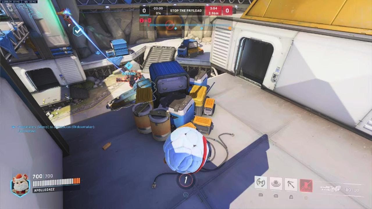 Fluffy join the Battle! Overwatch 2 T500 Ball Main Gameplay - YouTube