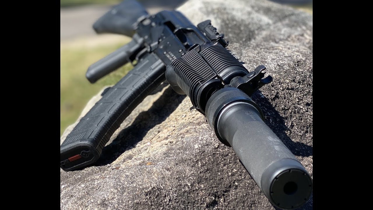 Arsenal SLR 107 UR SBR and the Dead Air Wolverine Suppressor - YouTube