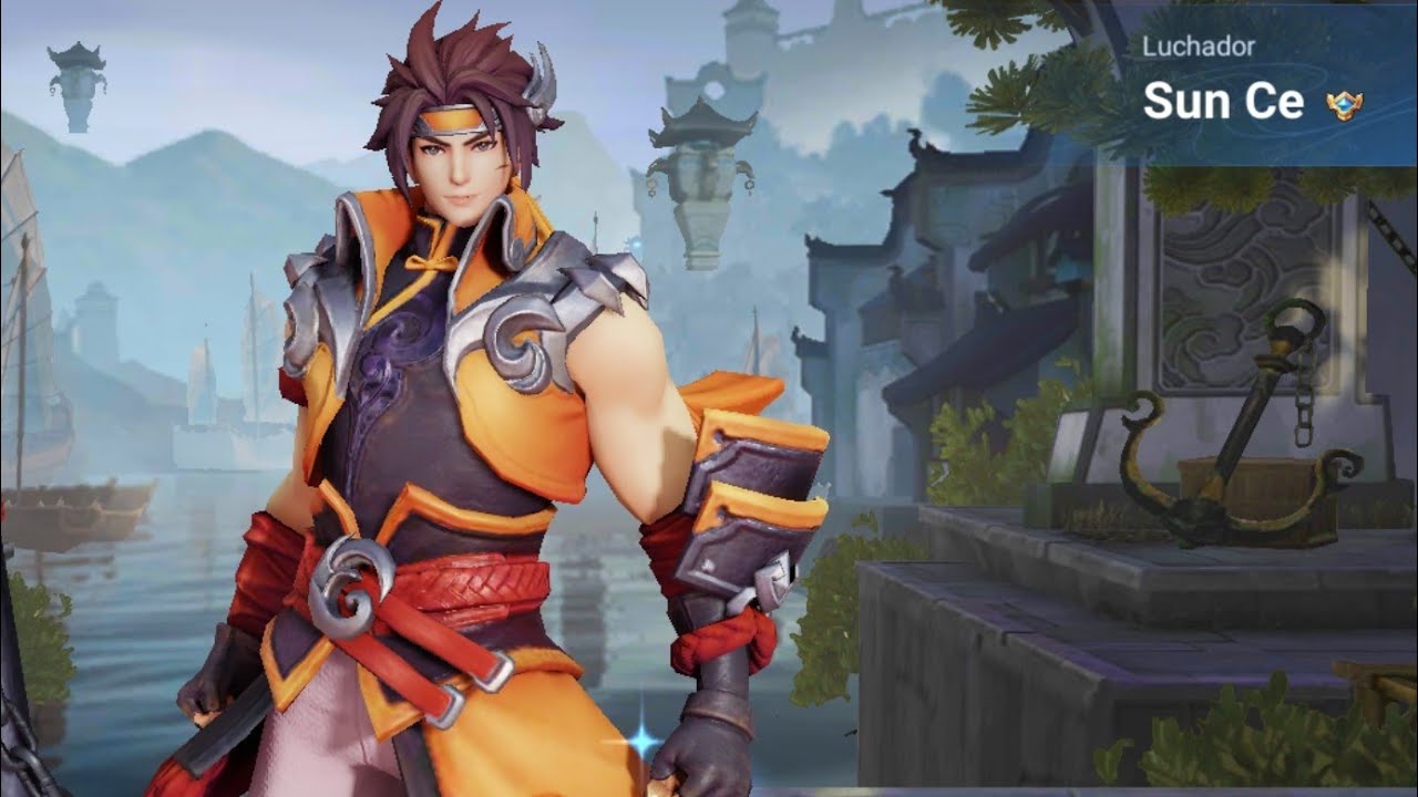 Honor Of Kings Sun Ce Aspecto Clásico Clasificatoria #4 - YouTube