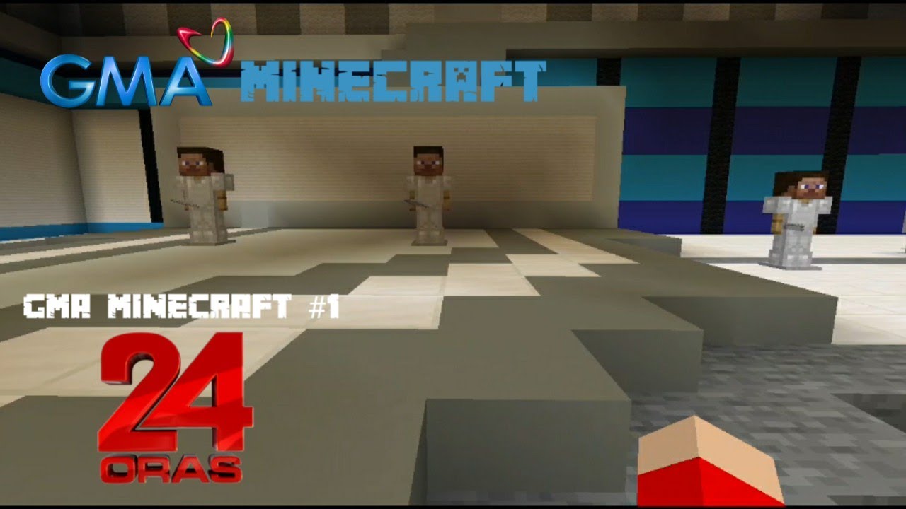 GMA Minecraft #1: 24 Oras - YouTube