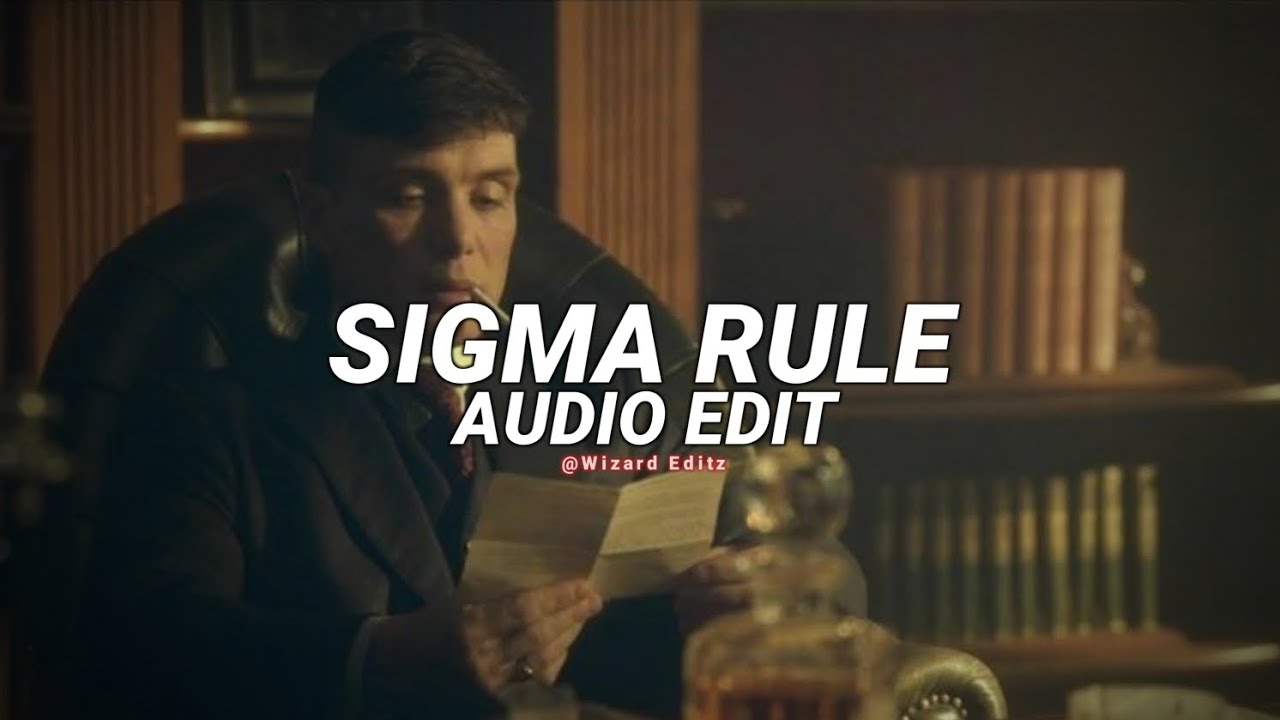 sigma rule - dior [edit audio] - YouTube