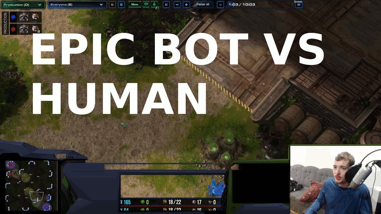 THIS AI WRECKED ME! - Starcraft 2 Bot VS HUMAN - YouTube