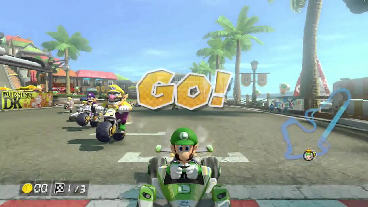 Mario Kart 8 48 Track 200cc Speedrun 1:45:03 - YouTube