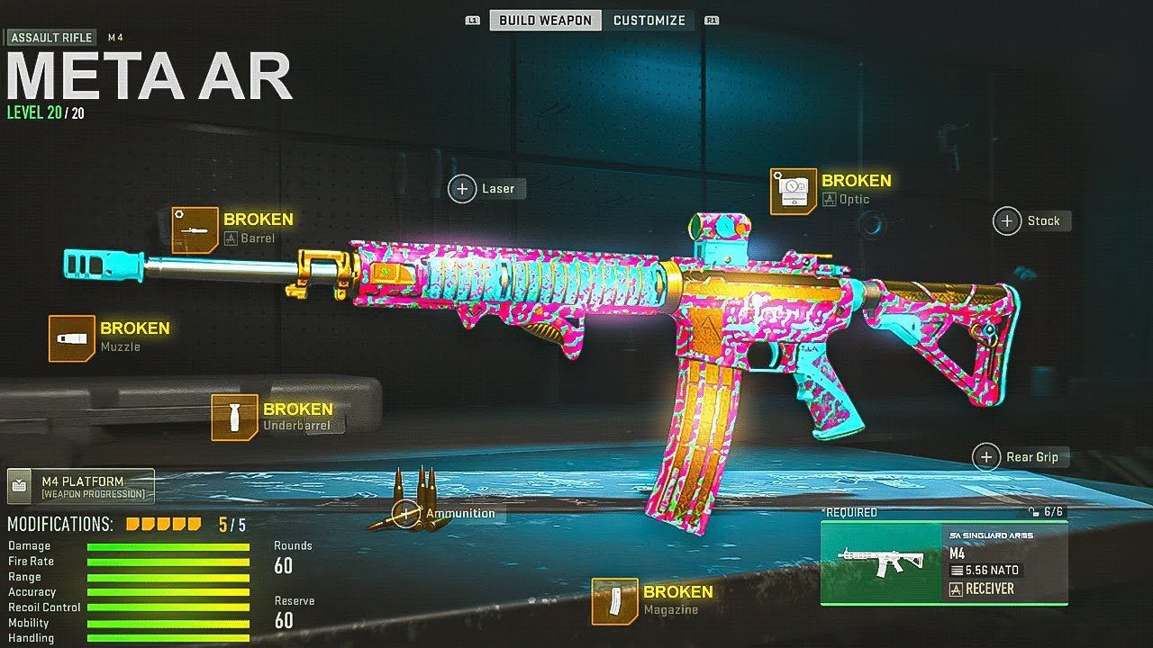 the #1 M4 Class in Warzone 2 🤯 (Best M4 Setup/Loadout ) MW2 - YouTube