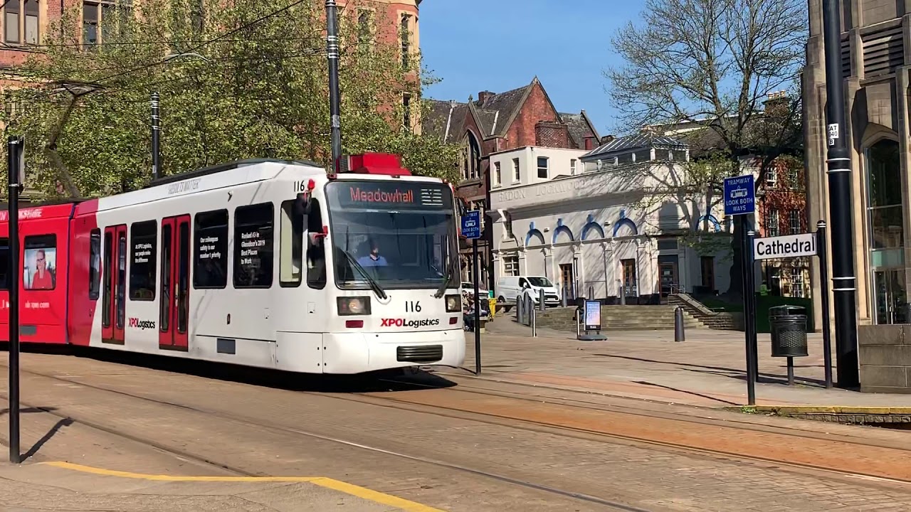 Stagecoach Sheffield SuperTram 116 From Hillsborough To Meadowhall ...