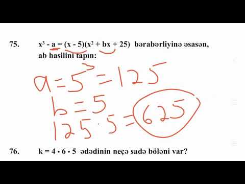 Zəfər kursları 8 oktyabr Riyaziyyat 11ci sinif