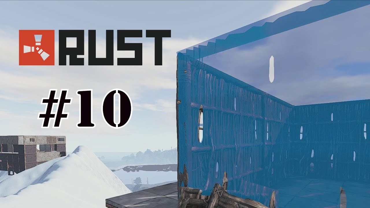 Rust Gameplay #10: Finishing Foundations! (Rust 2015) - YouTube