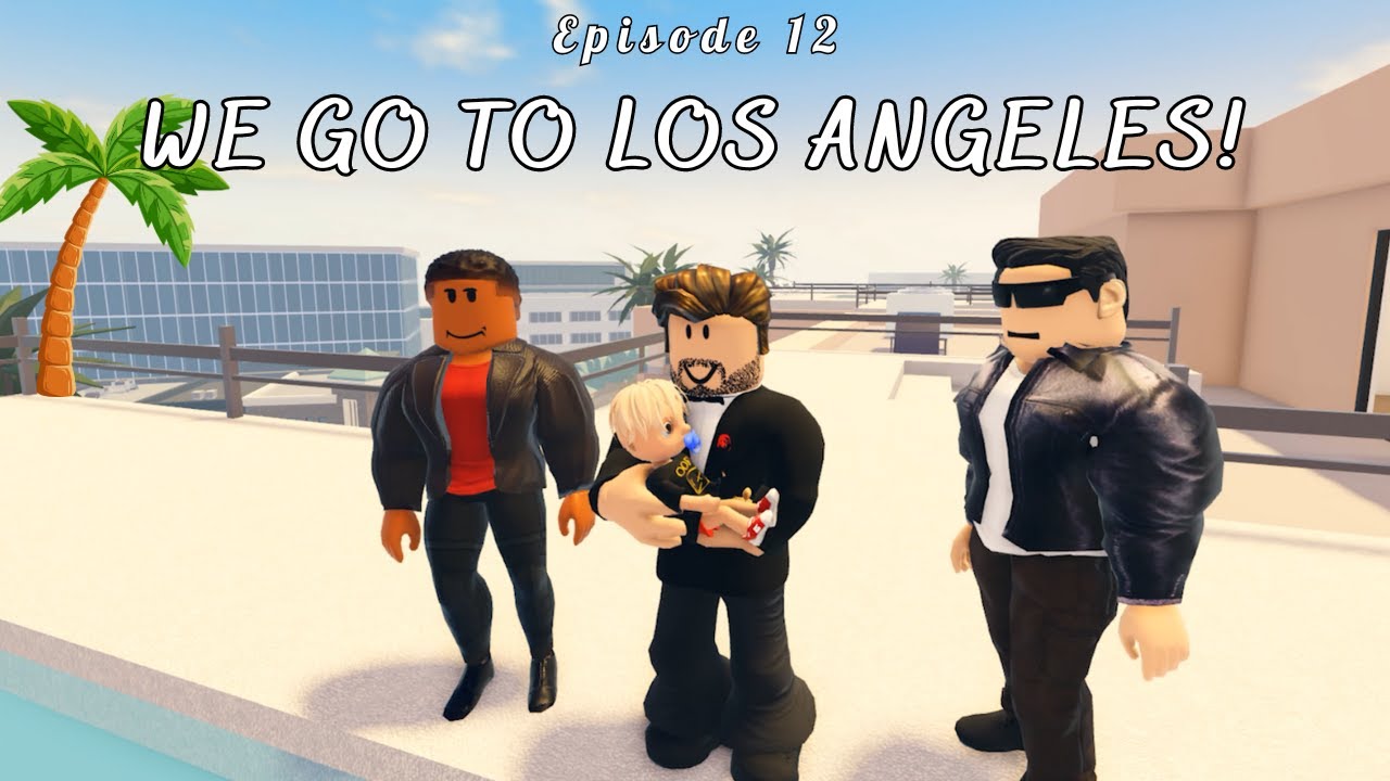 We go to LOS ANGELES! | Roblox Berry Avenue RP (w/voice) - YouTube