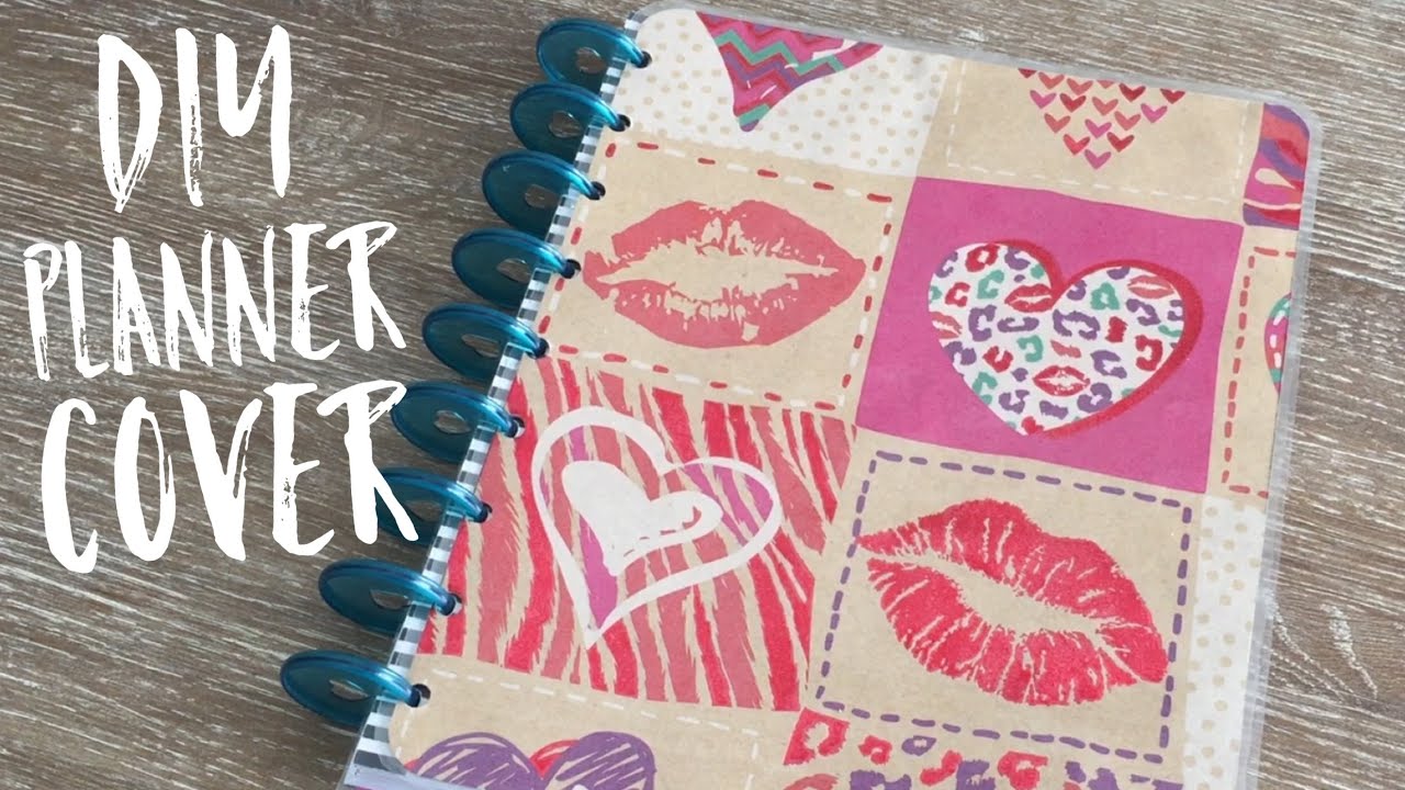 How to make a Planner Cover without a Laminating Machine - YouTube