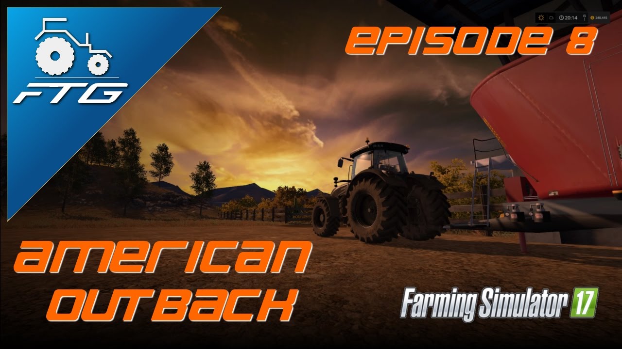FS17 - (PS4) American Outback V2 | Planting Corn | Episode 8 - YouTube